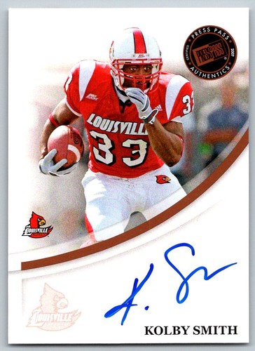 2007 Press Pass #NNO Kolby Smith Louisville Cardinals | eBay