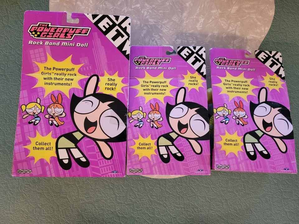 Powerpuff girls rock band mini doll set | eBay