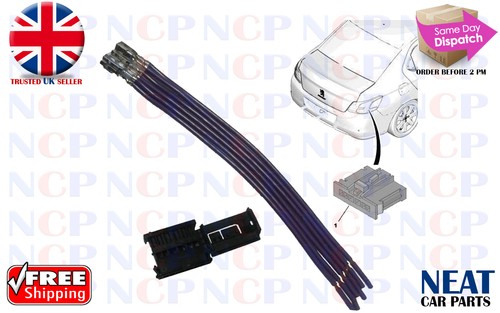 CITROEN C2 C3 C4 C5 DS3 REAR TAIL LIGHT LAMP WIRING 6-PIN CONNECTOR ...