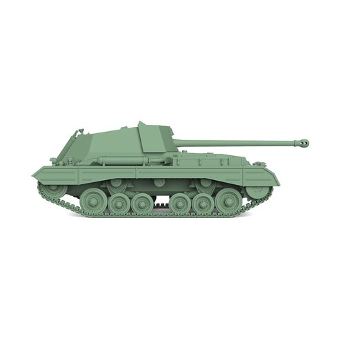 1/160 N SCALE Railway Military Model Kit British 17pdr Self-Propelled ...