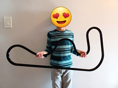 Large 36" Roebling Road Raceway 3d Race Track Map Wall Art Garage Cave ...