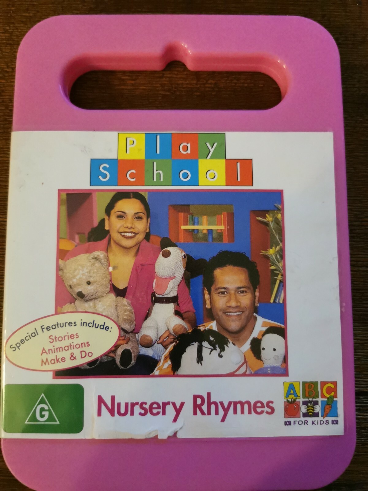 Play School Nursery Rhymes ABC For Kids DVD PRE-school Girls Boys free ...