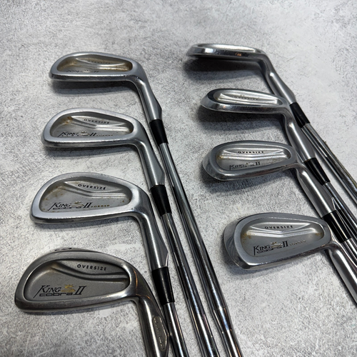 King Cobra II Golf Club Irons Forged Mens Oversize Steel Stiff 3-PW ...