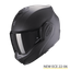Helmet Reversible Motorcycle Scorpion Exo-Tech Evo Matte Black Flip ...