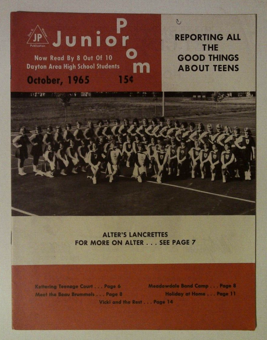 1965-1966 JUNIOR PROM MAGAZINE DAYTON OHIO HIGH SCHOOLS 4 ISSUE LOT! | eBay