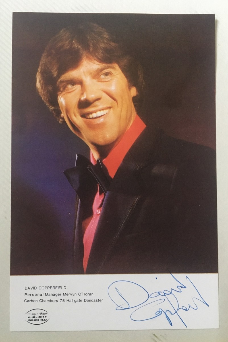 Comedian David Copperfield