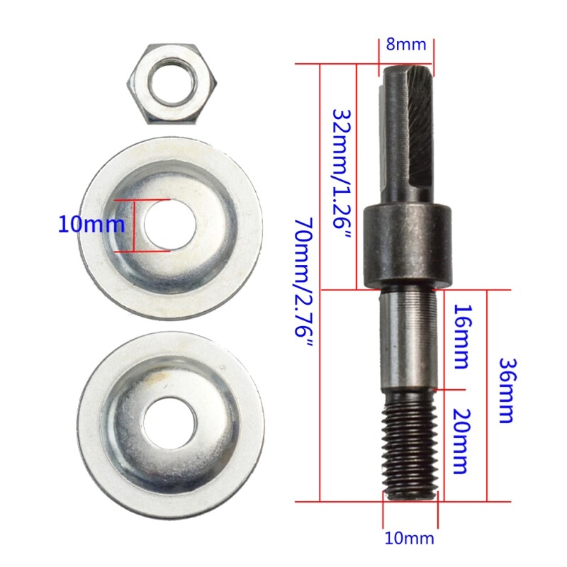 Spanner Kit Mandrel Adapter Disc Holder for Angle Grinder | eBay