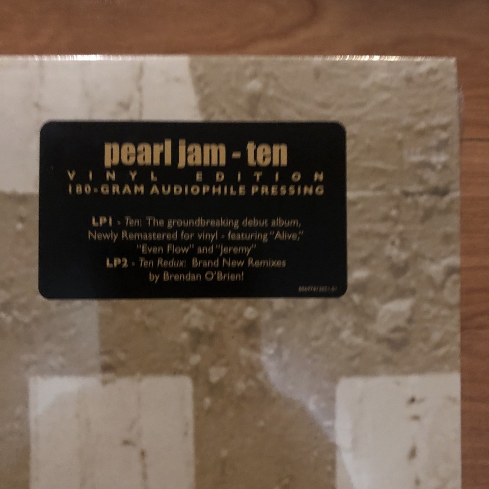 PEARL JAM - Ten - 2LP (Audiophile Pressing ) NEW 886974130215| eBay