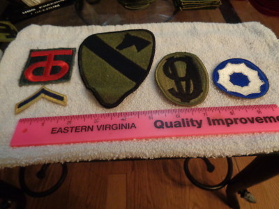 10 Military Patches some new and some used (BAG#A4) | eBay
