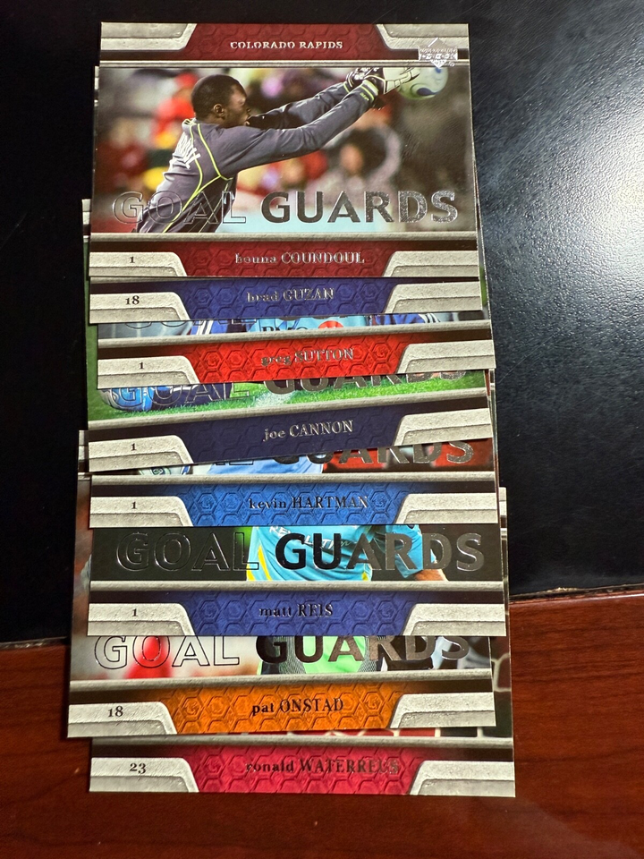 2007 MLS UPPER DECK ALMOST COMPLETE SET 1-100 PLUS GG,PP,SS READ BELOW ...