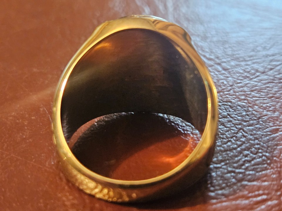 CHRYSLER ACADEMY RING (DCA) 10k GOLD MENS RING / SIZE 10.5 / WEIGHT 15g | eBay