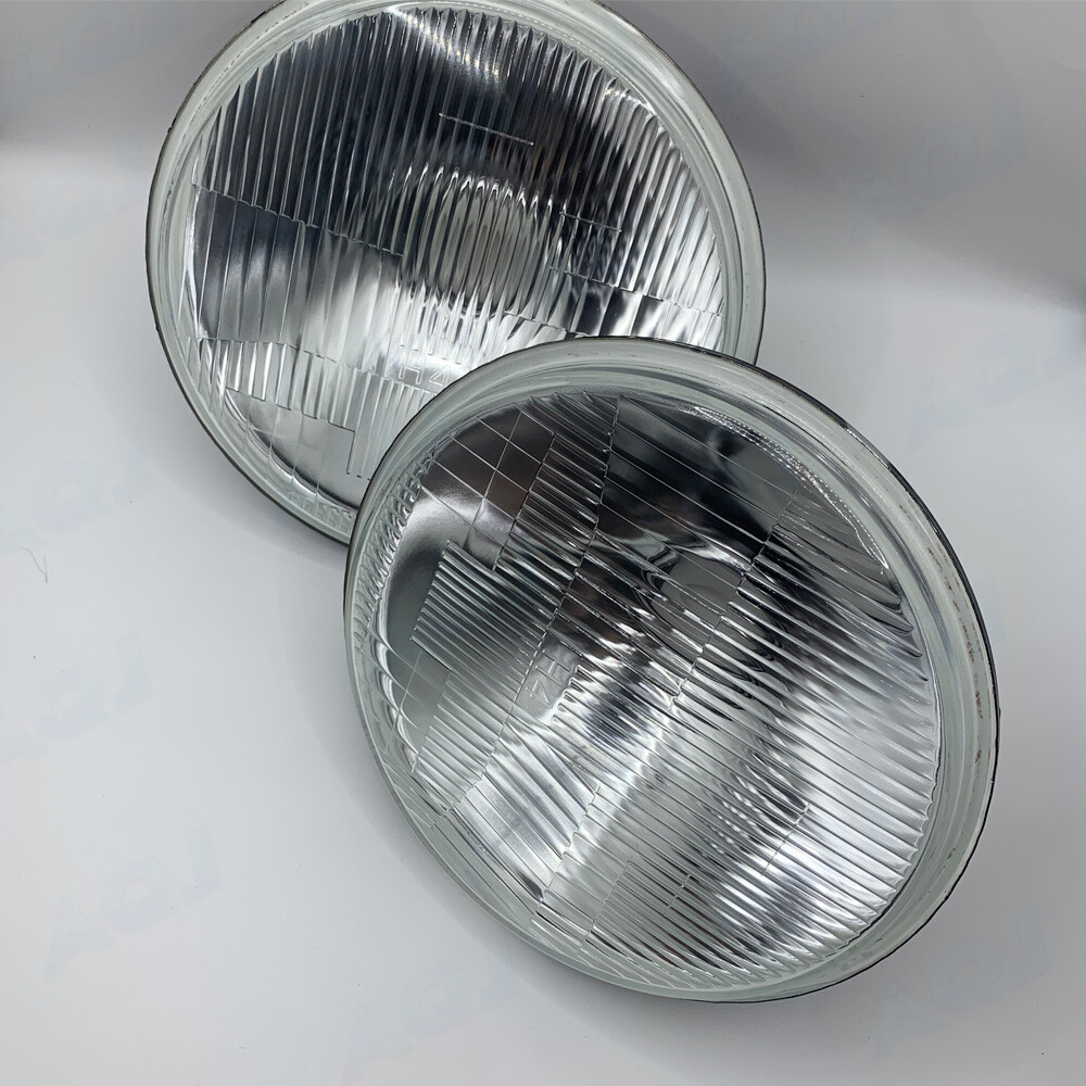 7" H6006/6006 6V Stock Glass/Metal Headlight SMD 360° 6-Volt LED Light ...