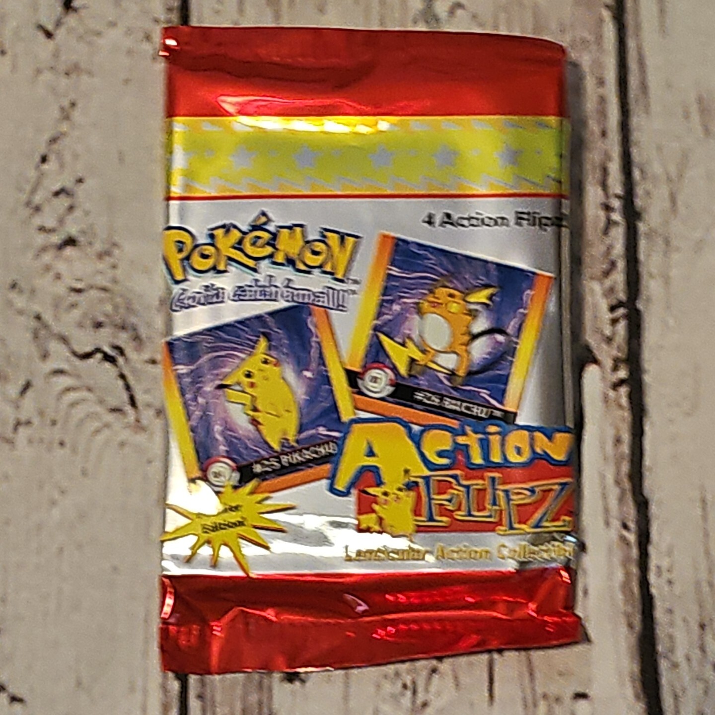 6 24ct Boxes of Pokemon Action Flipz Cards Premier Lenticular Edition ...
