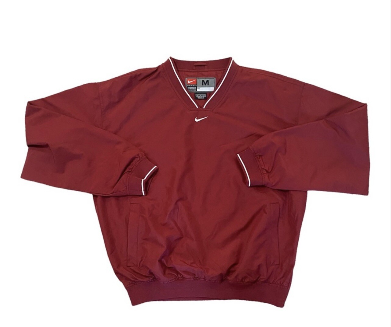 Nike Team Vintage Red Center Swoosh Windbreaker - Gem