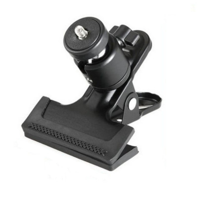Camera Clip Flash Holder with 360° Ball-Head 1/4'' Threaded Screw for ...