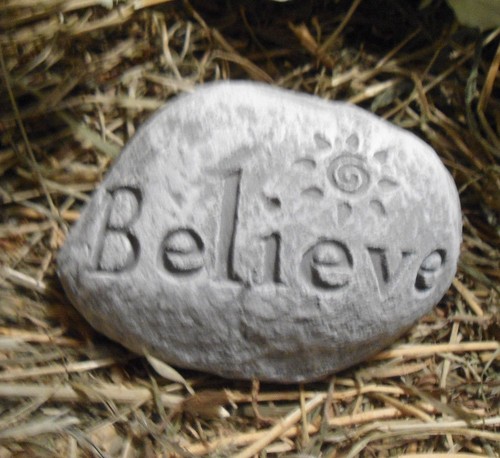 Latex mold Believe rock concrete plaster mould 3.5" x 2.5" | eBay