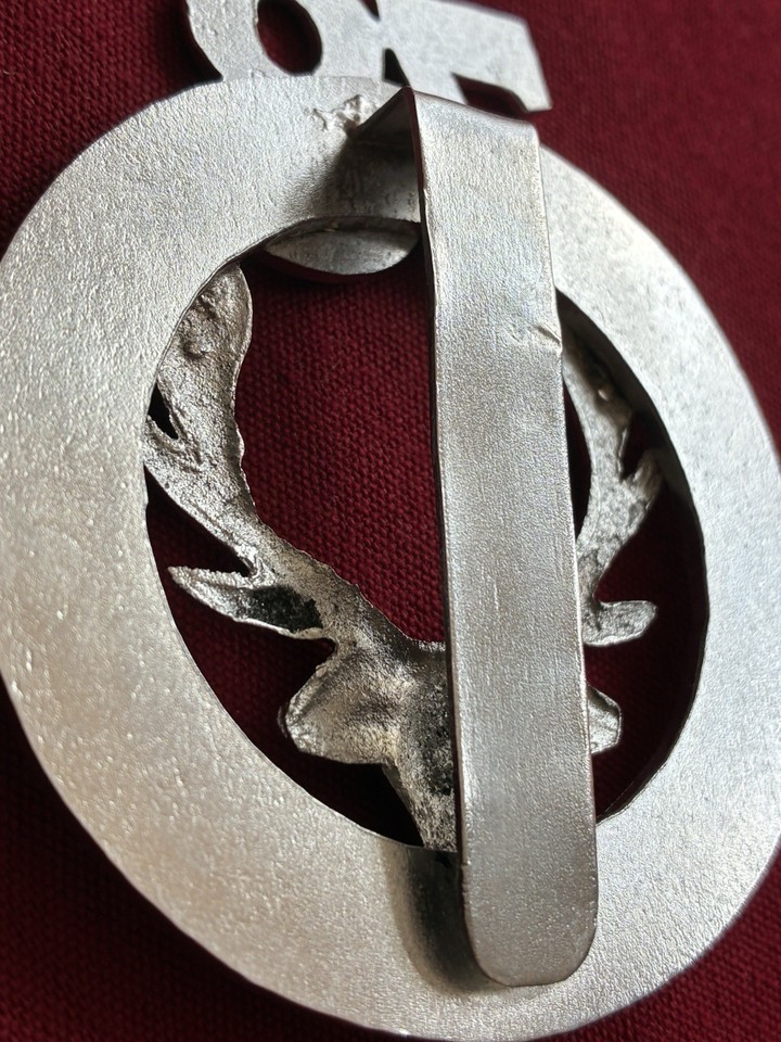 Large and heavy 78th Pictou Highlanders Canadian Militia Cap Badge ...