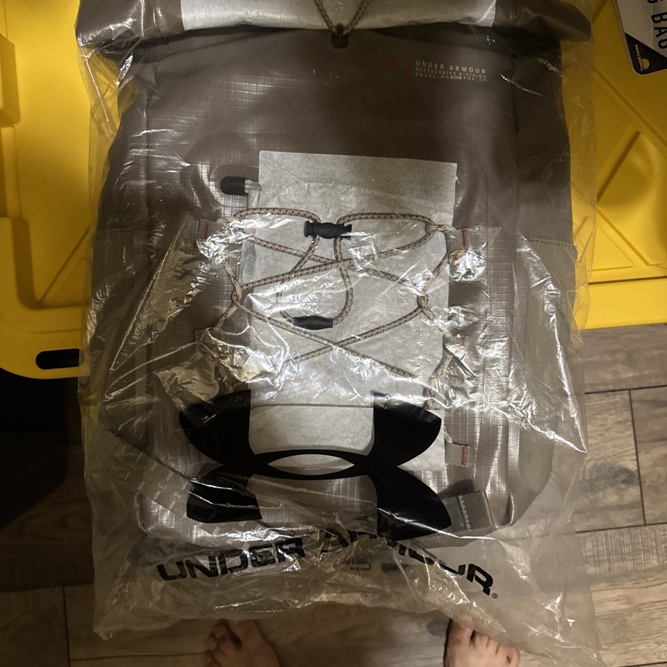 $200 Under Armour Storm Backpack Summit Brown Waterproof Roll Top ...