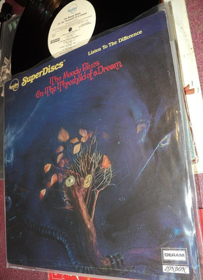 MOODY BLUES ON THE THRESHOLD OF A DREAM LP NAUTILUS SUPERDISCS HALF ...