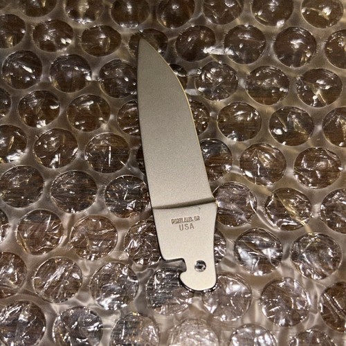 Gerber 300 Replacement Knife Blade Unsharpened Blank Stainless Repair ...