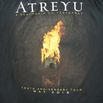 Atreyu Band Gift For Fans Black T-Shirt Cotton All Size RM878 | eBay