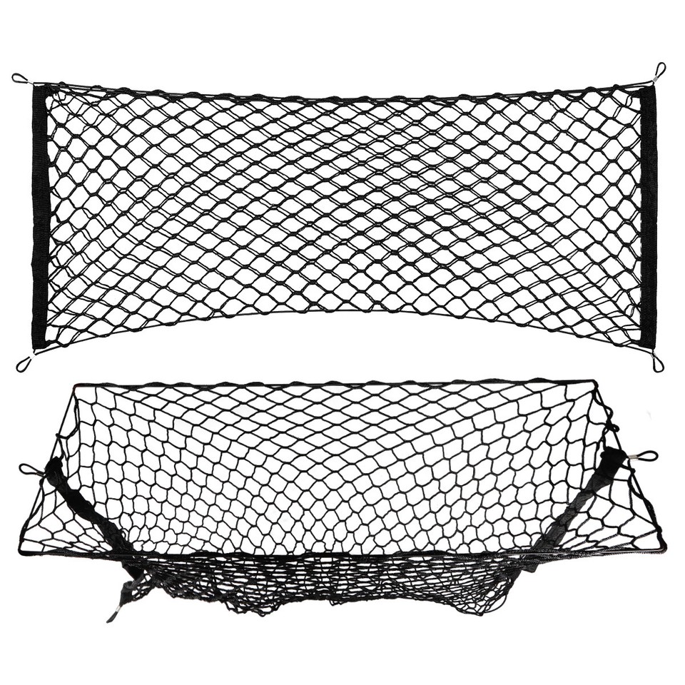 Larger Envelope Style Trunk Fixed Cargo Net Elastic Mesh Storage For ...