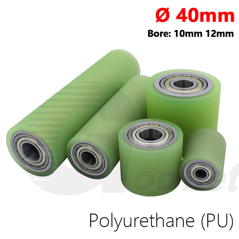 Urethane Rollers With Bearings Rubber Rollers Bearings | Rubber