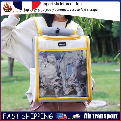 Carrier Pet Backpack Foldable Pet Dog Outing Bag Pet Carrier Supplies ...