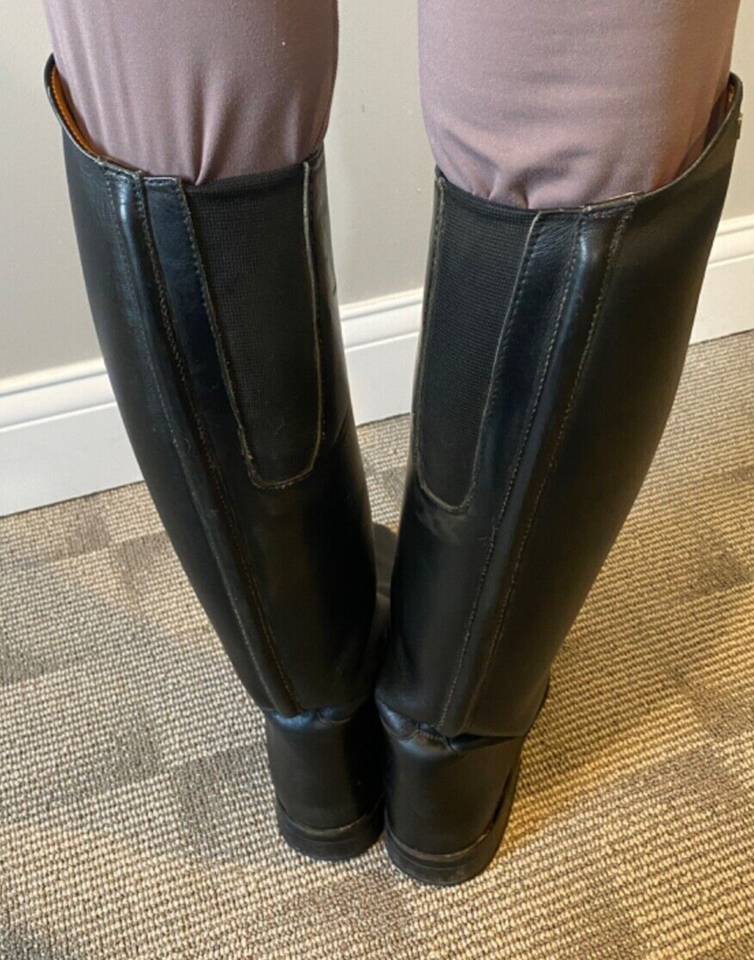 Womens Custom Petrie Dressage Boots, Pull On, Size 8.5 US / 39 euro | eBay