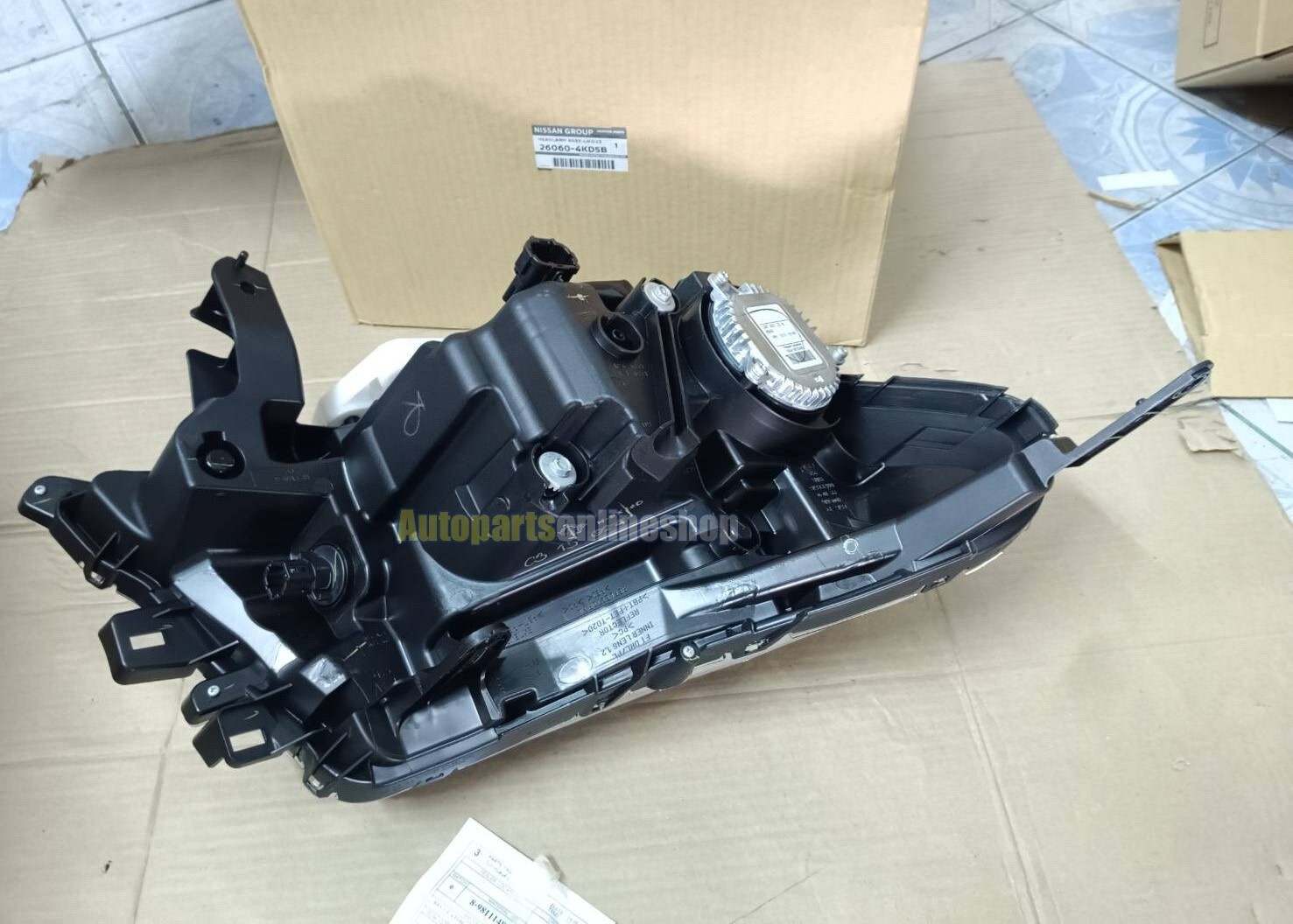 26060-4kd5b Nissan Headlamp Assy-lh 260604KD5B Genuine OEM Part for ...