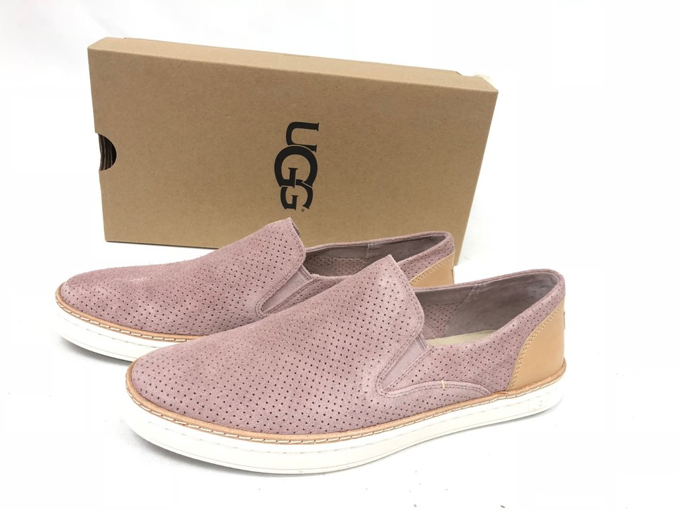 Ugg Australia Adley Perf Women's Fashion Sneakers Suede Leather Slip On ...