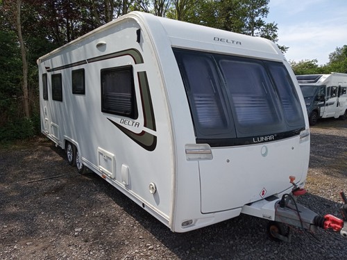 Caravan Lunar Delta TS - Twin Axle, Movers, Awning, AL-KO Accesories ...