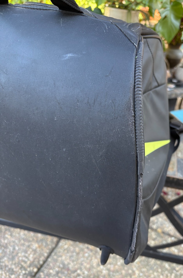 RARE Nike Court Tech 1 Tennis Racquet Racket Backpack Gear Bag Black ...