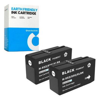 2PK 952XL 952 XL Black Ink Cartridges for HP OfficeJet Pro 8218 8700 ...