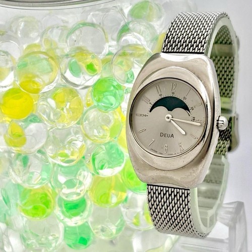 Seiko Alba Deua Moon Phase Ladies Quartz Watch, Battery Operated, Used ...