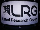 LRG LIFTED RESEARCH GROUP MONOGRAM PRINT BLOCK LOGO FIVE PANEL SNAPBACK ...