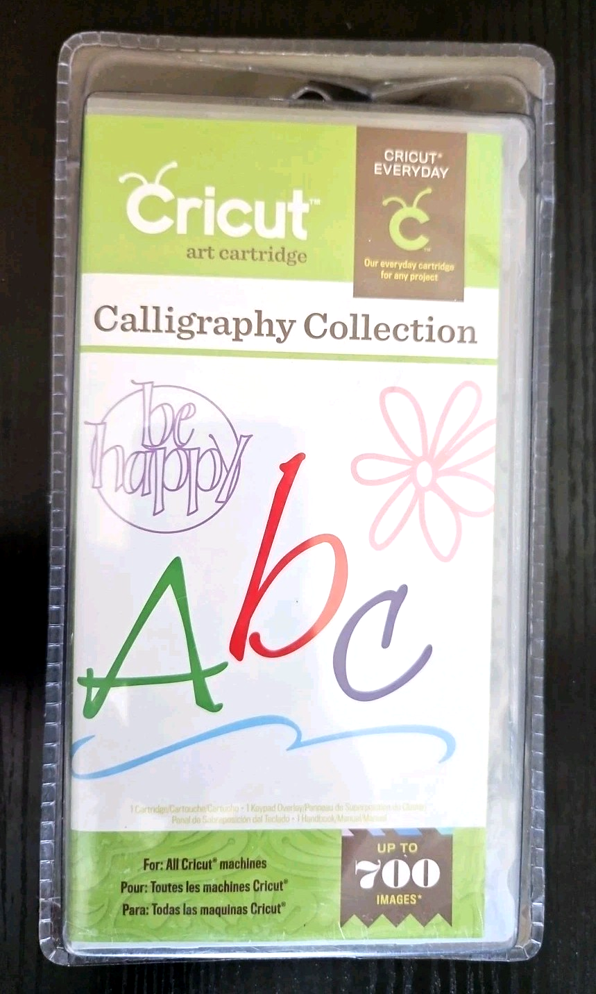 Cricut Calligraphy Collection 2008 Provo Craft 29-0592 Complete Set for ...