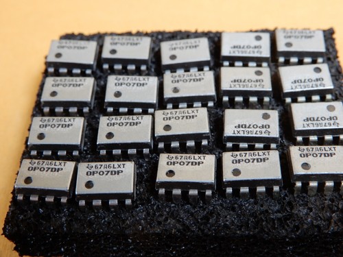 Texas Instruments OP07DP 8 Pin Operational Amplifiers OP Amps Qty 20 ...