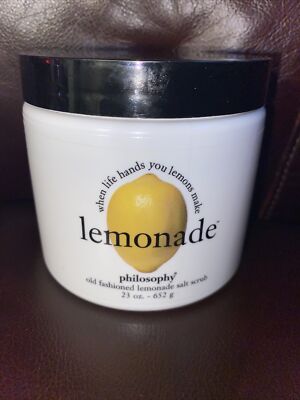 Philosophy Old Fashioned Lemonade Salt Scrub 23oz Body Scrub ...