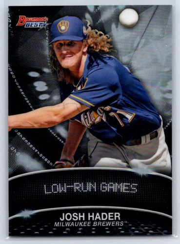 2016 Bowman's Best #SL-JH Josh Hader Stat Lines | eBay