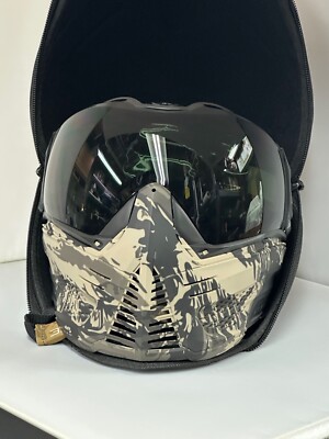NEW Push Unite Paintball Mask - Tan Camo - Smoke | eBay