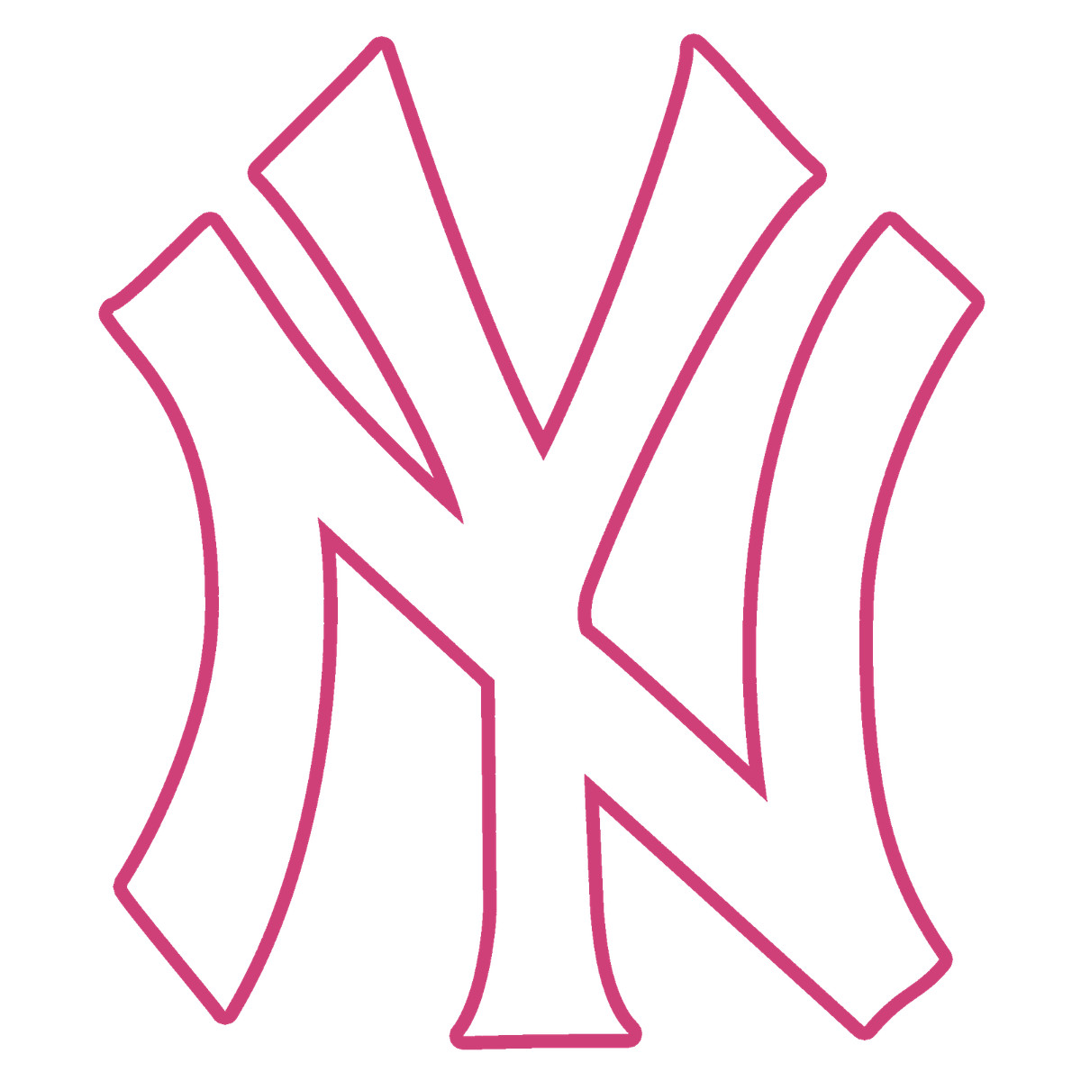 Pink Yankees Symbol