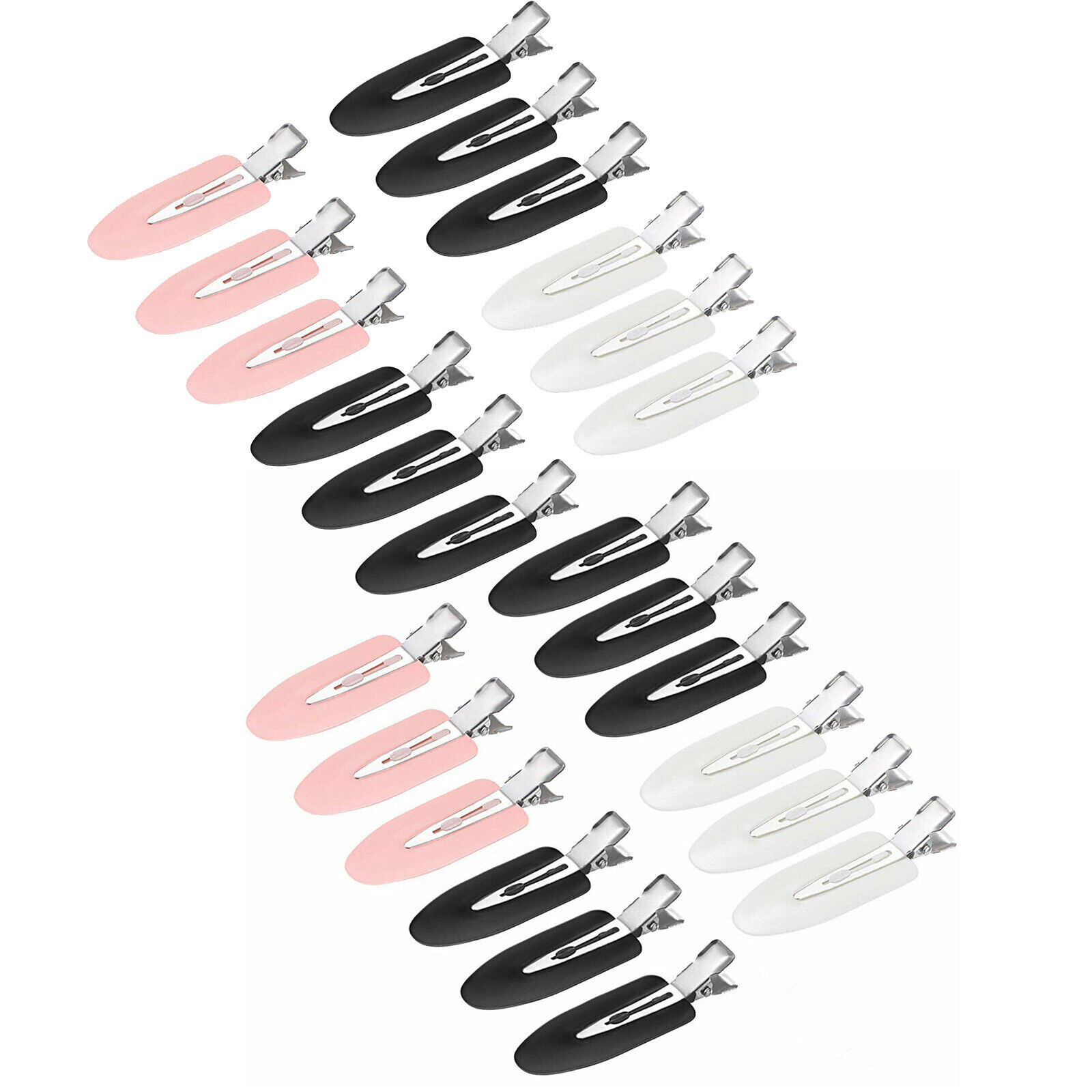 12/24X No Bend Hair Clips No Crease Hair Clips Fix Pin Barrette For ...