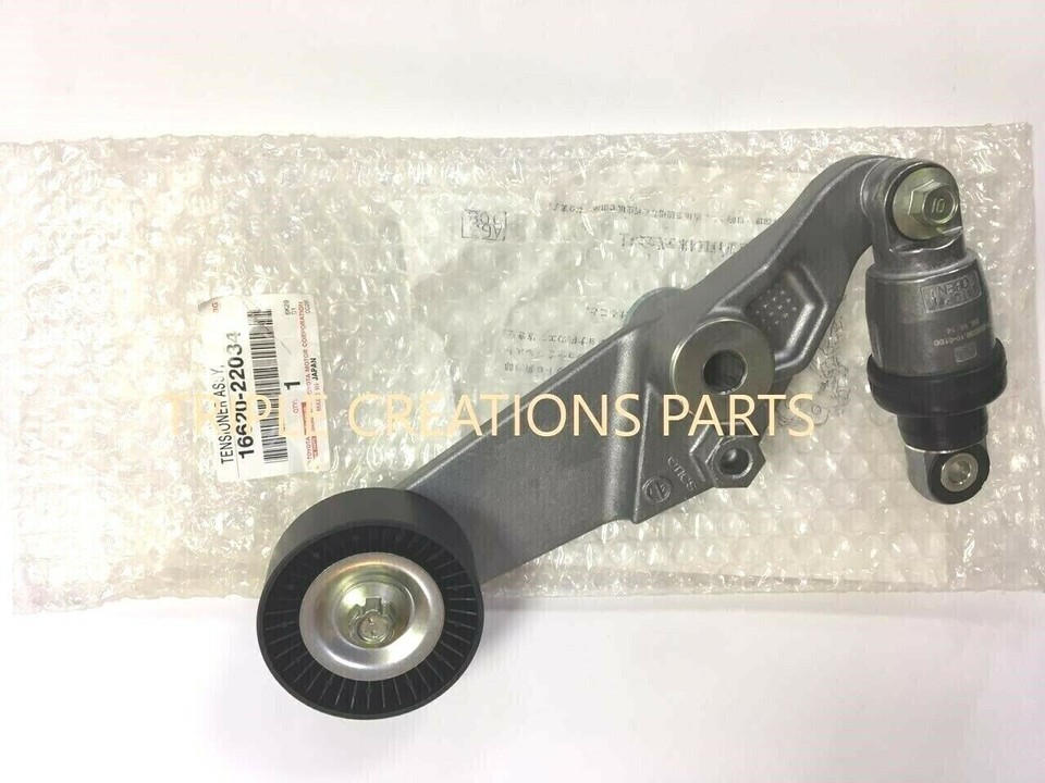 16620-22034 Genuine Toyota Tensioner 2ZZ-GE Assy V-Ribbed Belt ...
