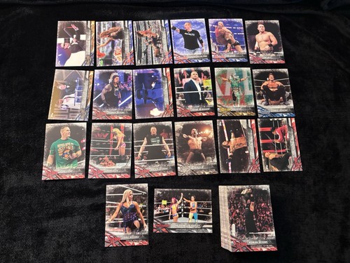 2017 Topps WWE Raw 100 Card Base Set | eBay