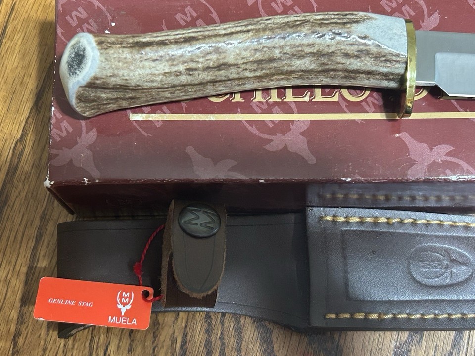 Cuchillo Deportivo Muela Fury Stag Handle Made Spain. NEW! | eBay