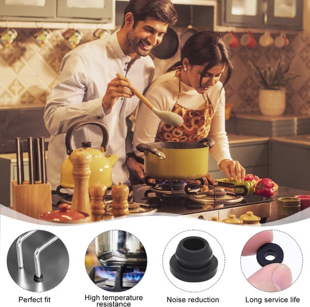 12 Pcs Stove Grommet Rubber Feet Guides for Dometic Smev RV Cookers 5mm ...