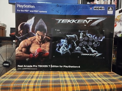 Tekken 7 PS4 Hori Real Arcade Pro fight stick PS3 Hayabusa buttons New ...