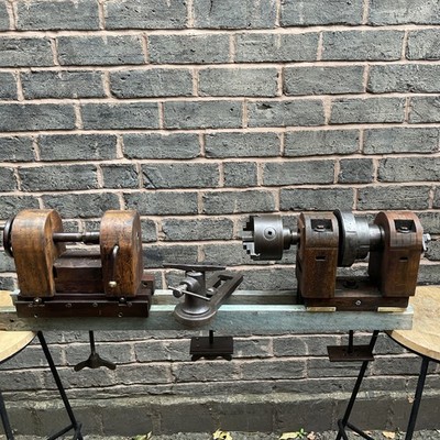 Vintage Antique Victorian Wooden Engineering Lathe tool | eBay UK