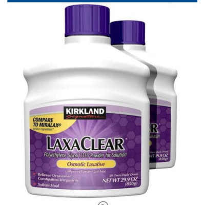 Kirkland Signature LaxaClear, 100 Doses Free Shipping | eBay